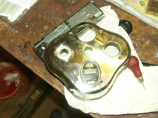 Speedometer Assembly - Ford Model A - 1930 Briggs TownSedan Restoration ...