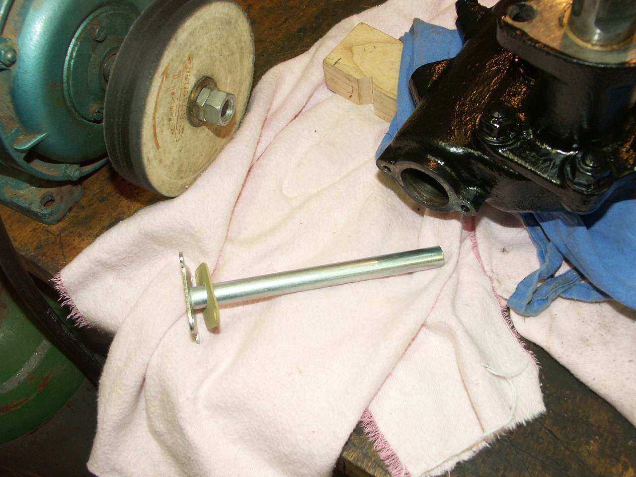 Steering Column - Ford Model A - 1930 Briggs TownSedan Restoration Project