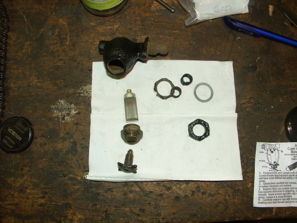 Fuel Line ans Sediment Bowl - Ford Model A - 1930 Briggs TownSedan ...