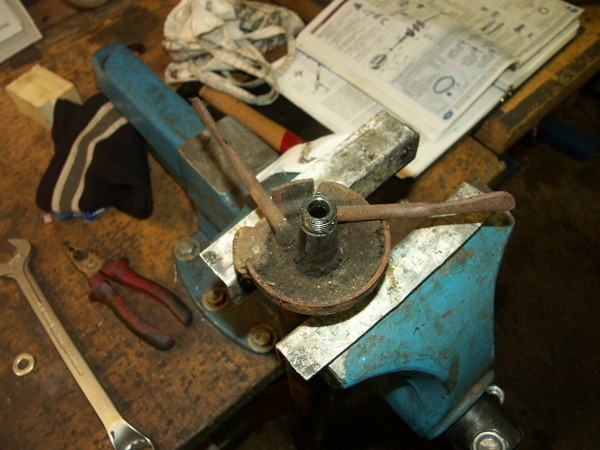 Steering Column - Ford Model A - 1930 Briggs TownSedan Restoration Project