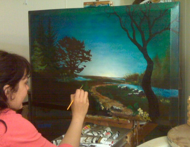 Maria Fisher: Master Painter - Given Back Bird Houses