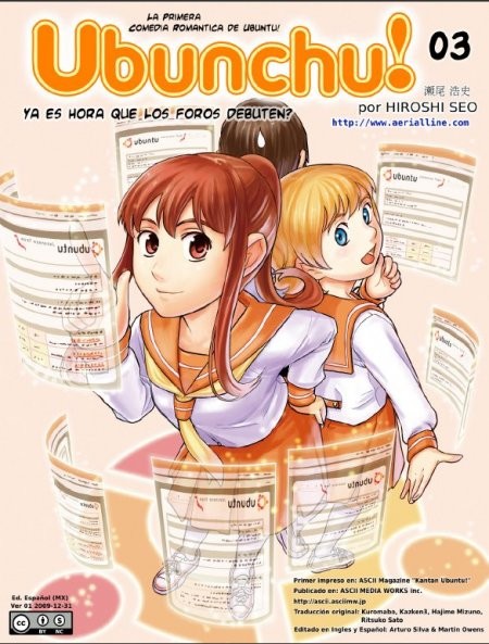 Ubunchu, el cómic manga de Ubuntu. - UbuntuLinux