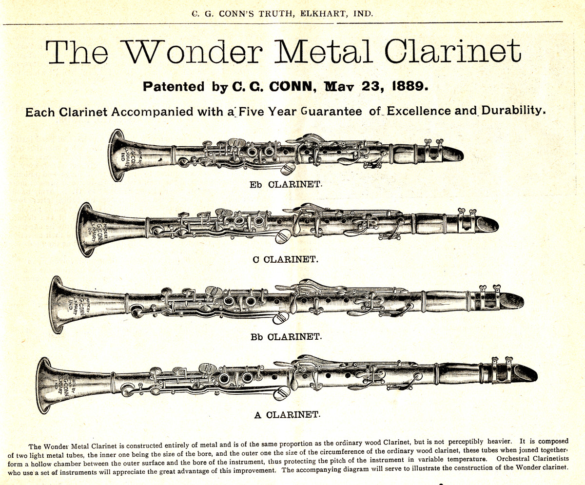Conn Wonder Metal Clarinet - cledzhs Webseite!