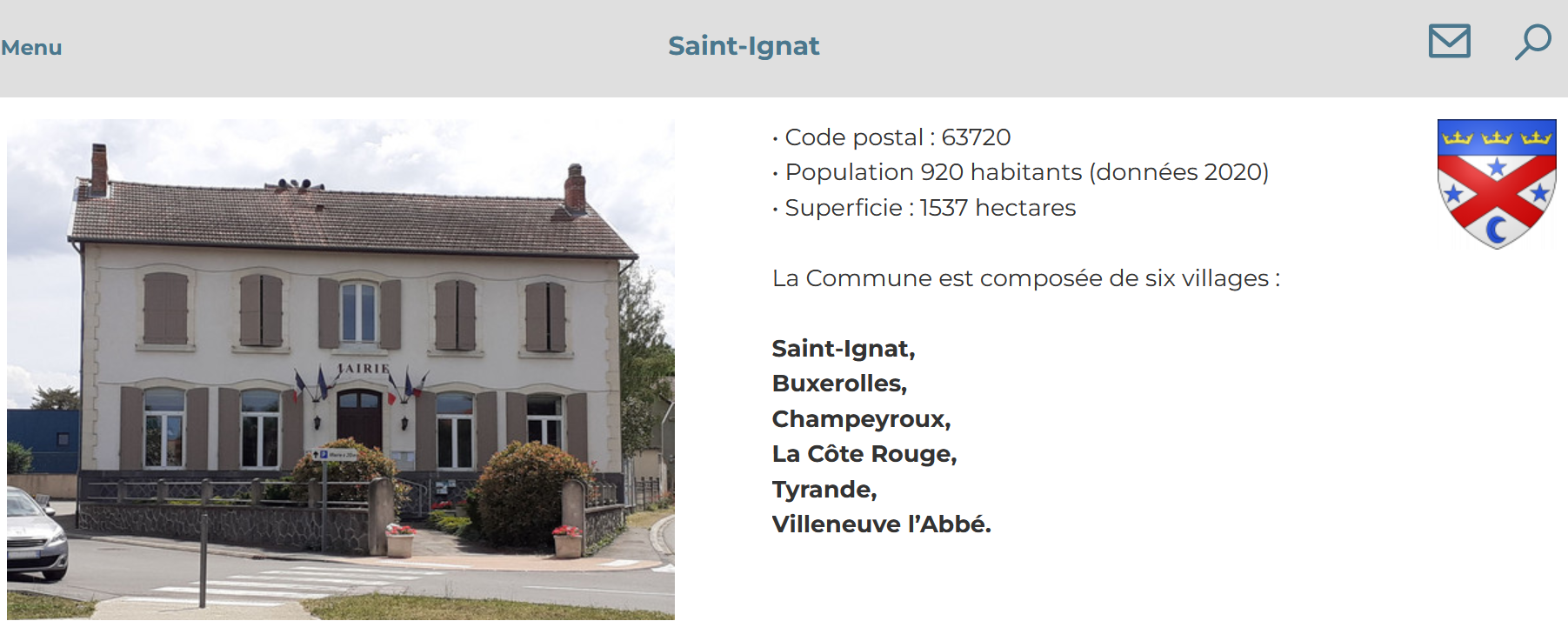 Saint-Ignat - Blasons communes du Puy De Dôme
