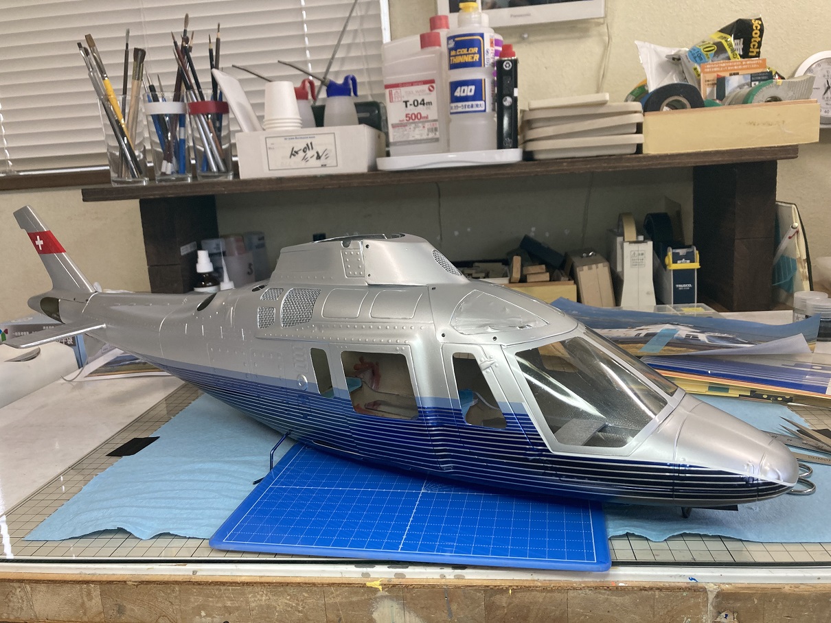 A109-3 - モデリングプレタ スケールヘリ、スロットカーの製作代行