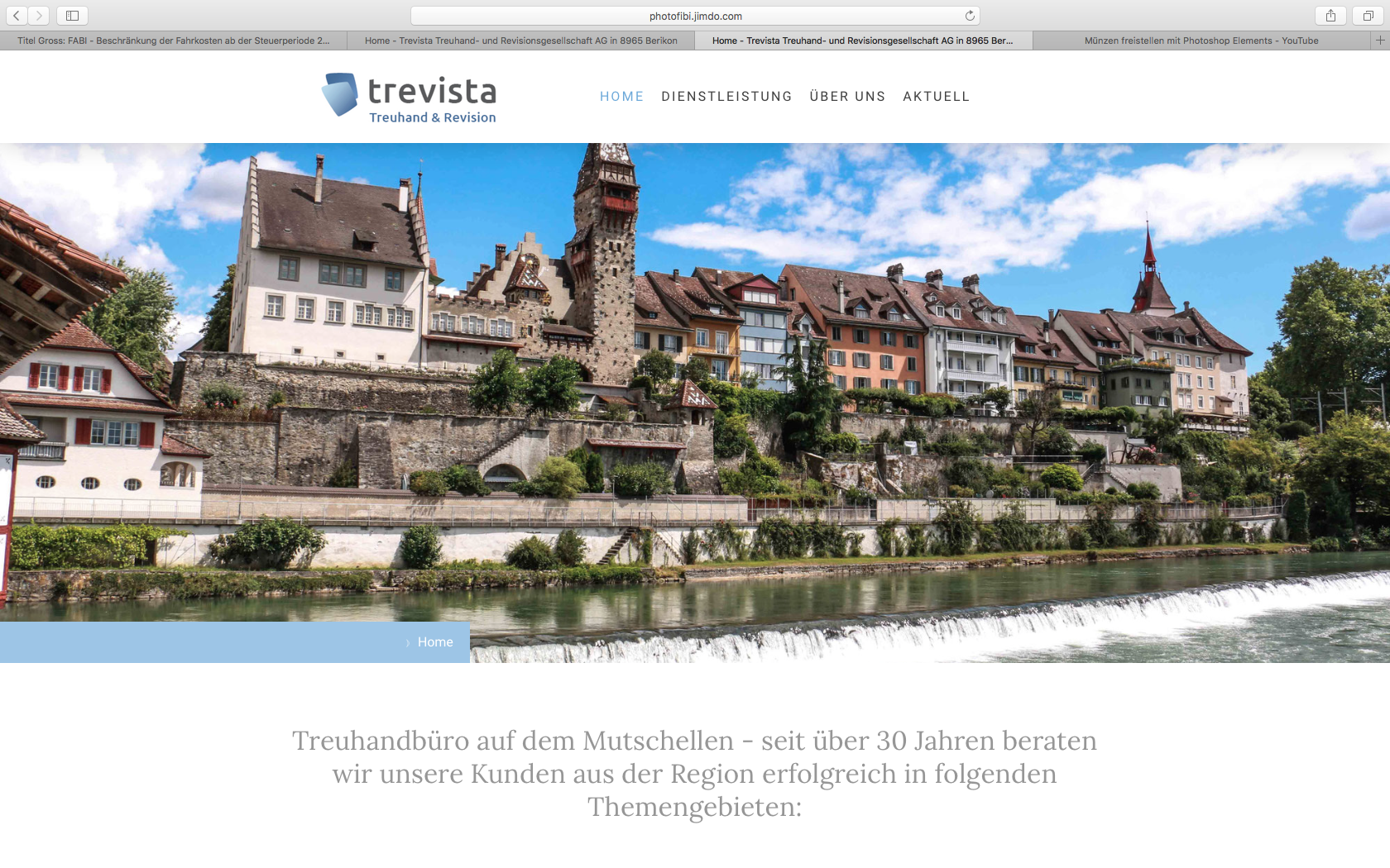 Neuer Webauftritt der Trevista - Trevista Treuhand- und ...