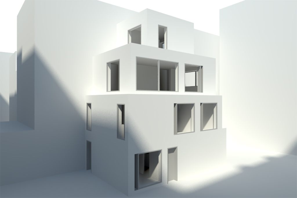 moderner neubau eines 2-familienhaus in berlin-mitte - bauzeit berlin ...