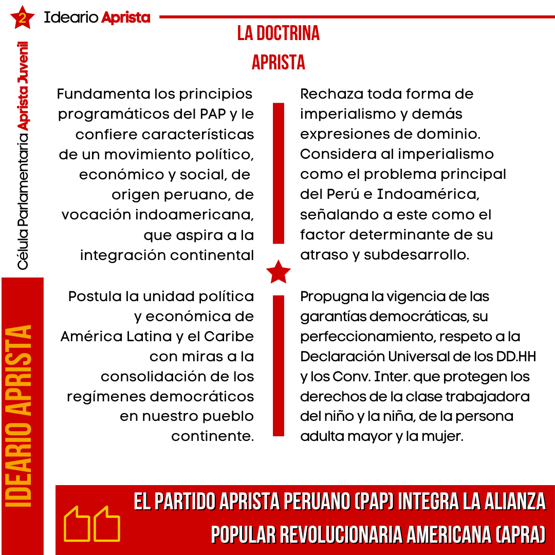 Ideario Aprista* - Página web de apra-cpaj