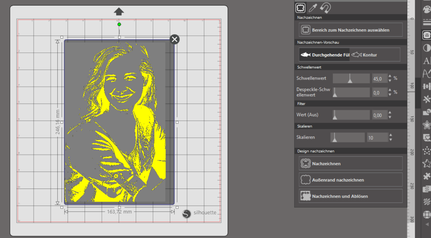 Foto plottfähig machen | Anleitung - Kreativfreude DIY-Blog