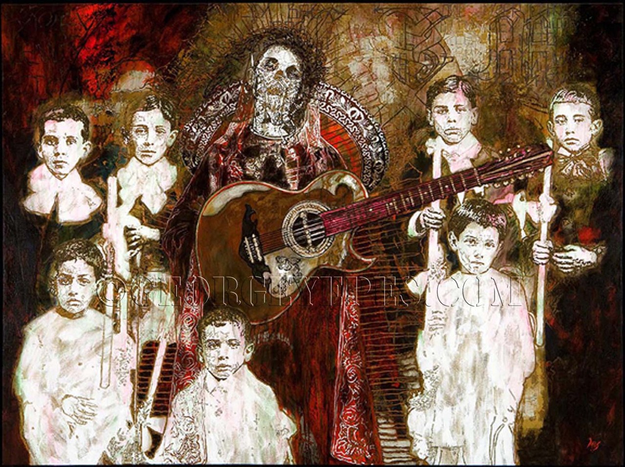 George Yepes Paintings - George Yepes