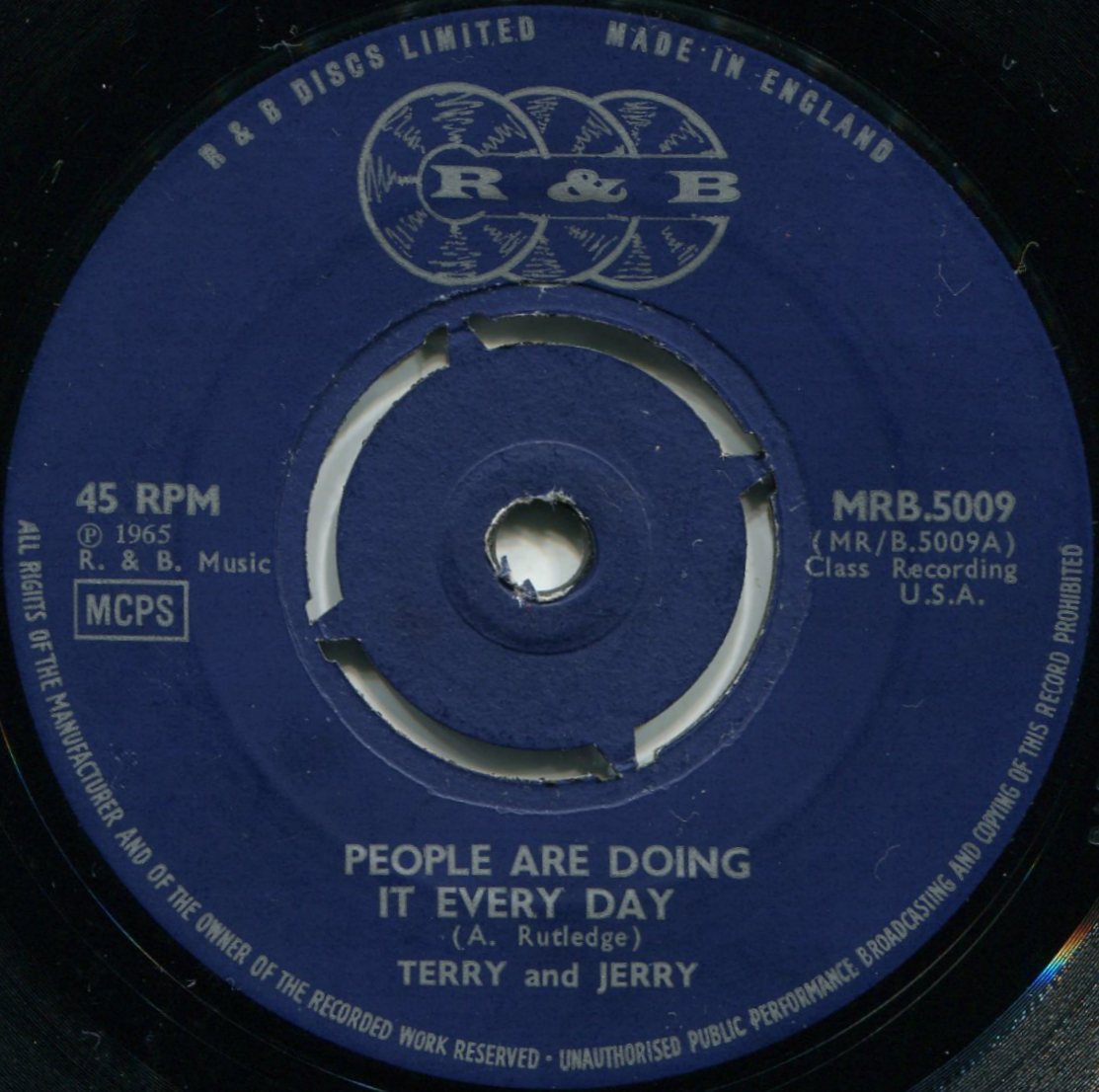 Terry And Jerry - People Are Doing It Every Day / Mama Julie - UK R&B ...