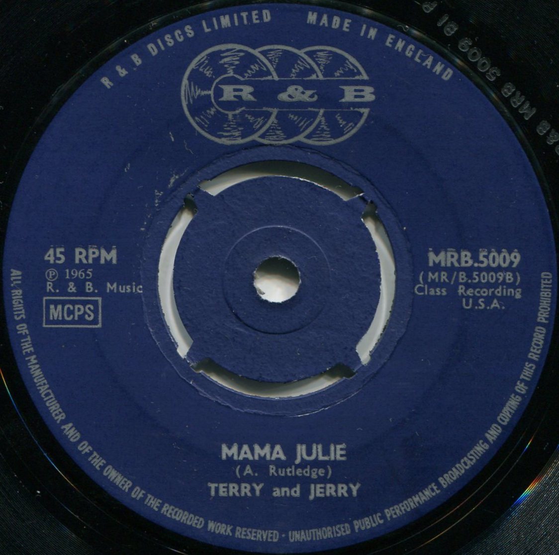 Terry And Jerry - People Are Doing It Every Day / Mama Julie - UK R&B ...