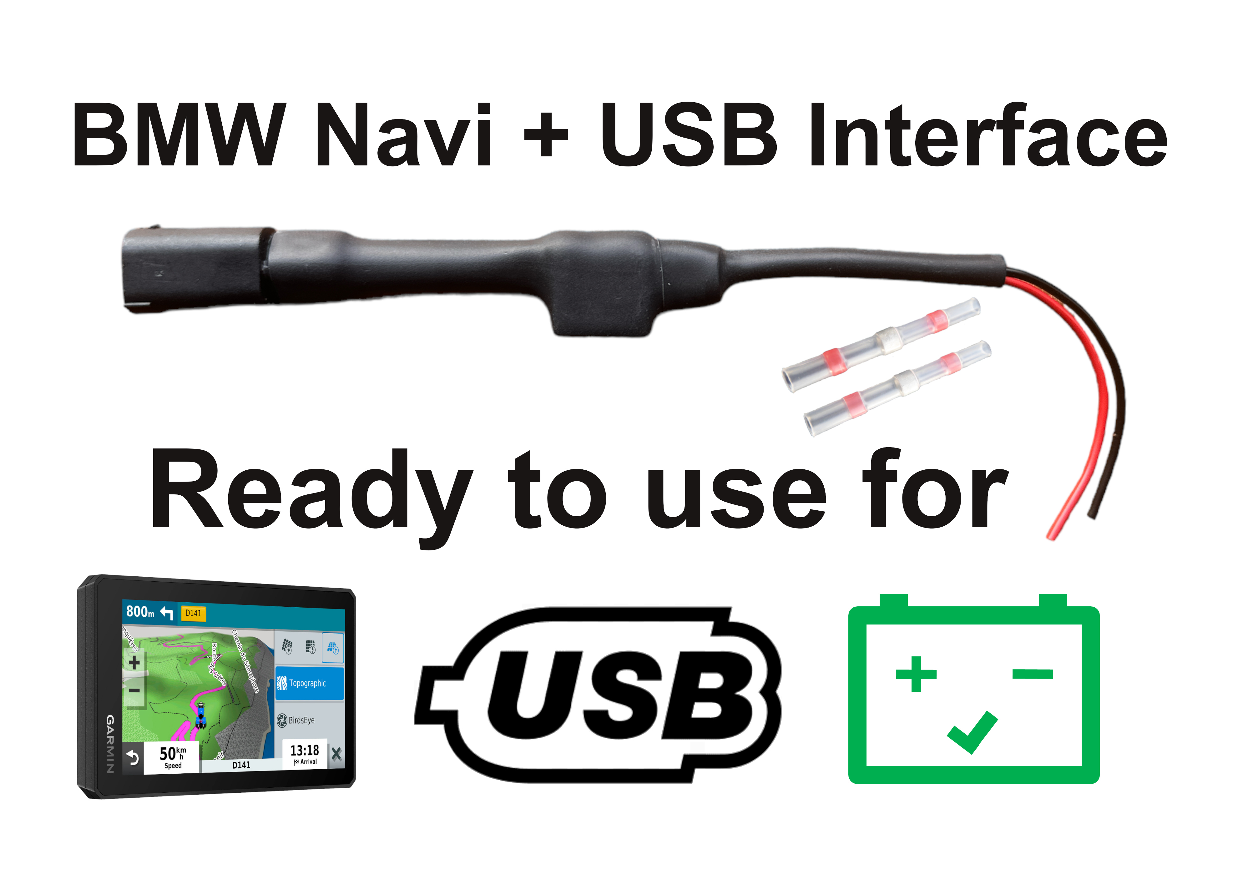 Der Navi-Anschluss für BMW Motorräder mit CAN-Bus Abschaltung - BMW ...