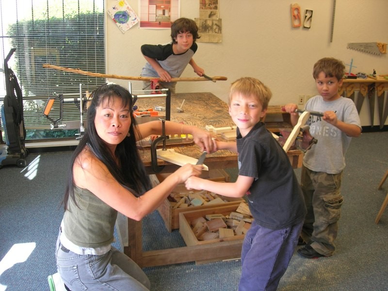 Kids' Carpentry at Work! - Kids' Carpentry