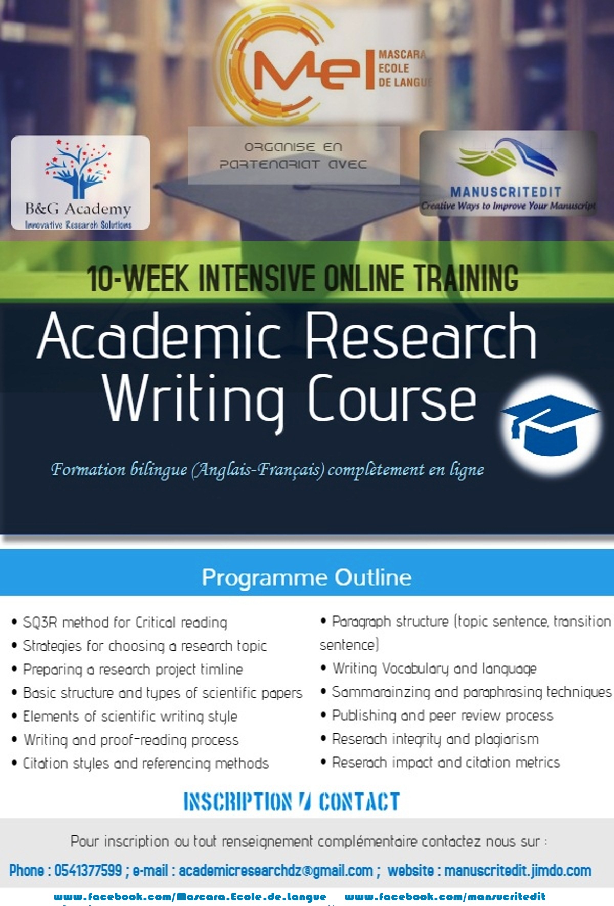 Academic Research Writing - Edition Scientifique