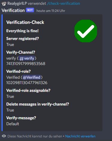 Discord Verification-Bot - realygirllps Webseite!