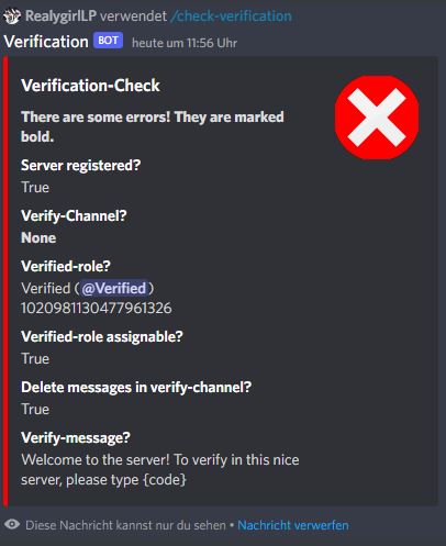 Discord Verification-Bot - realygirllps Webseite!