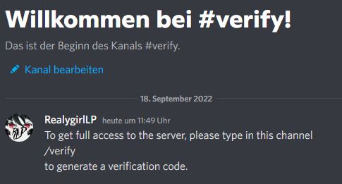 Discord Verification-Bot - realygirllps Webseite!