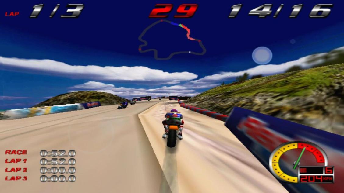 REDLINE RACER: Schwere Retro Rennen - PC Review - Bombanski.de