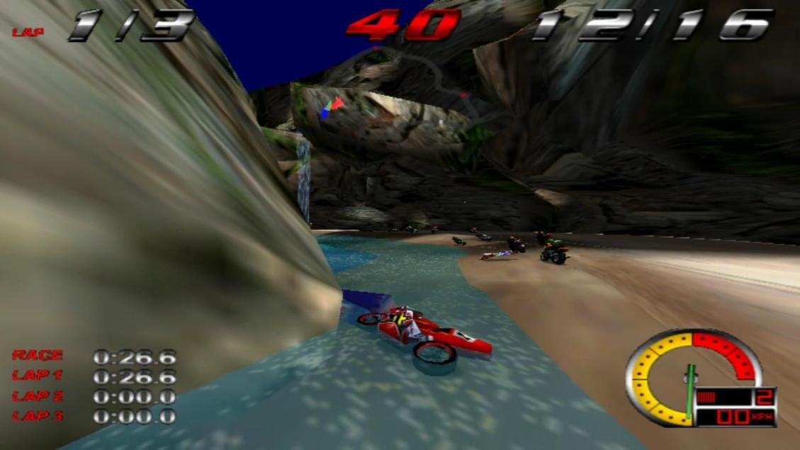 REDLINE RACER: Schwere Retro Rennen - PC Review - Bombanski.de