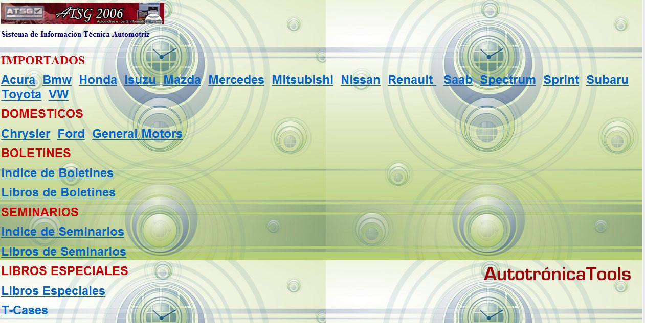ATSG Transmisiones - Equipos de Diagnóstico Automotriz