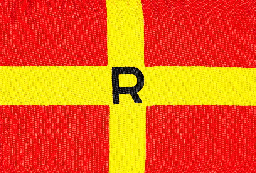 Deutschland R - Ships & Flags Reedereiflaggenseite von Josef Nüsse