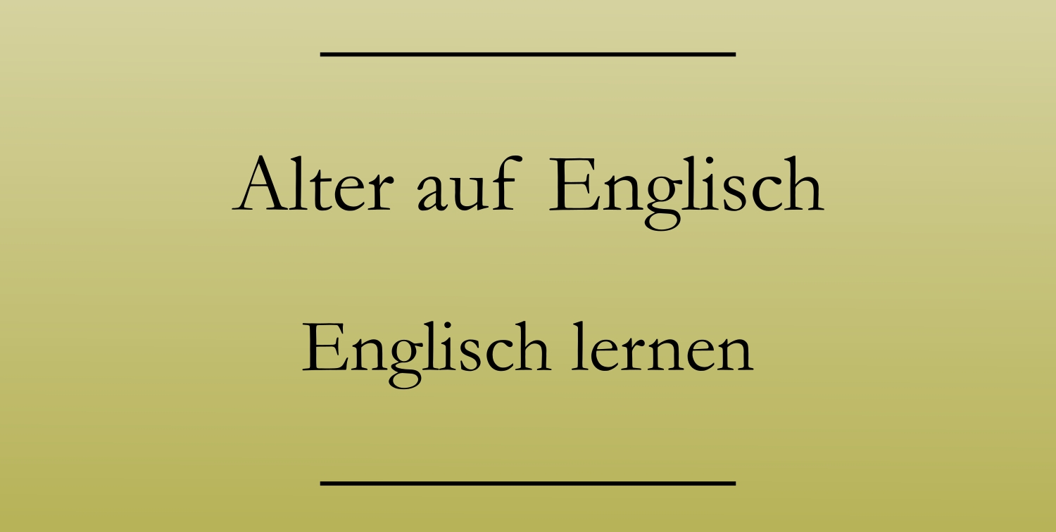 Online Englischblog - Englisch lernen
