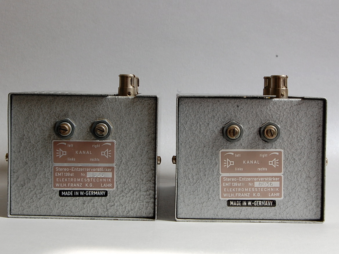 EMT 139st / EMT 139st b from 1959 / 1963 - ing. J.P. (Hans) van Vliet ...