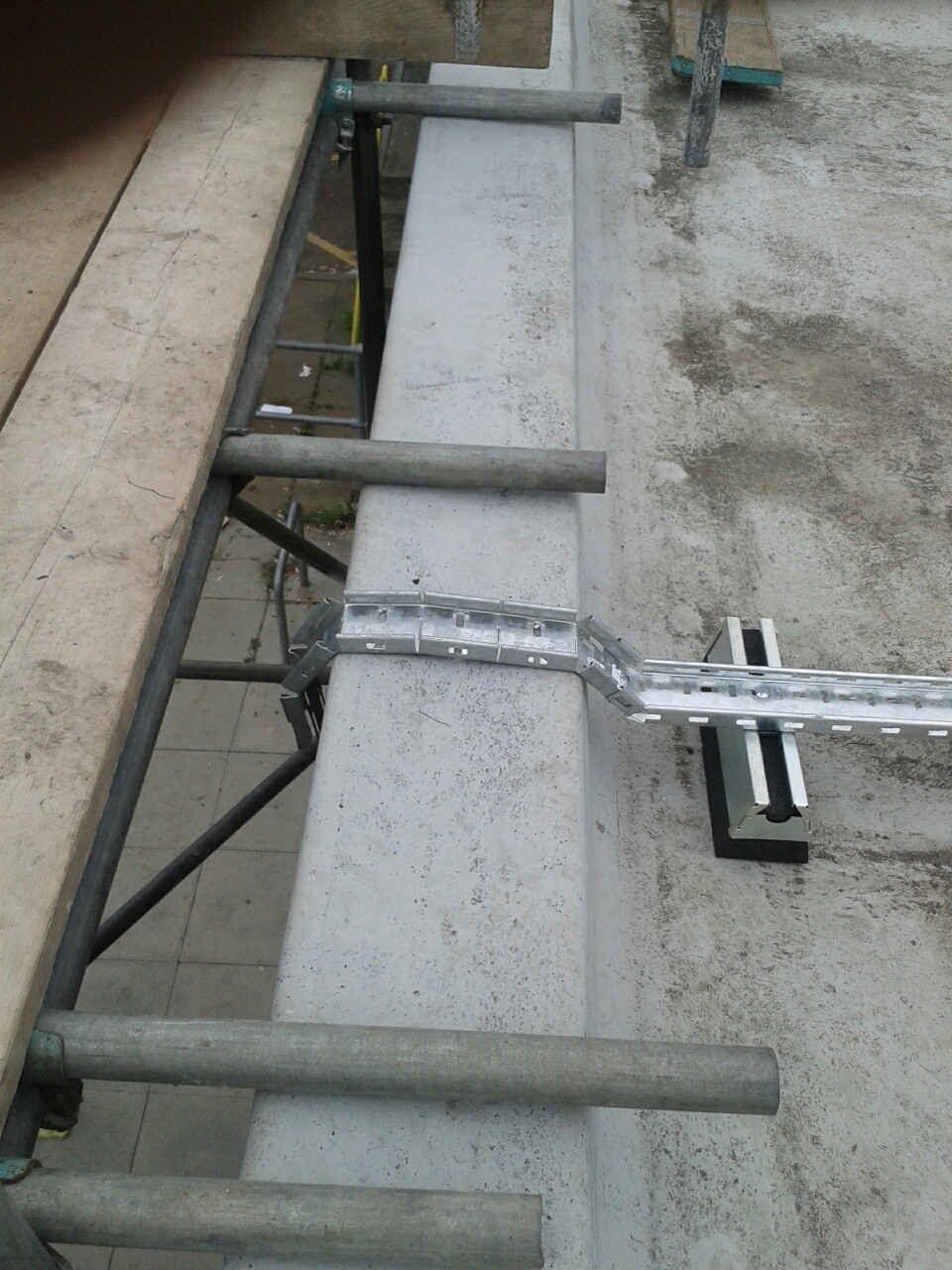 Rooftop cable tray works - deanirwin