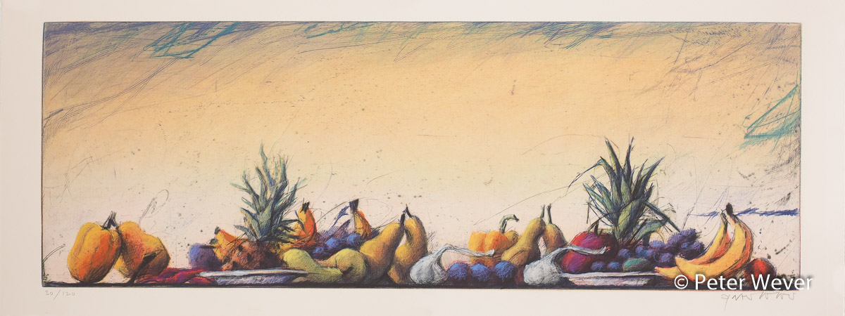 Peter Wever | Obst Panorama - Kunsthandlung Langheinz | Bilder und Rahmen