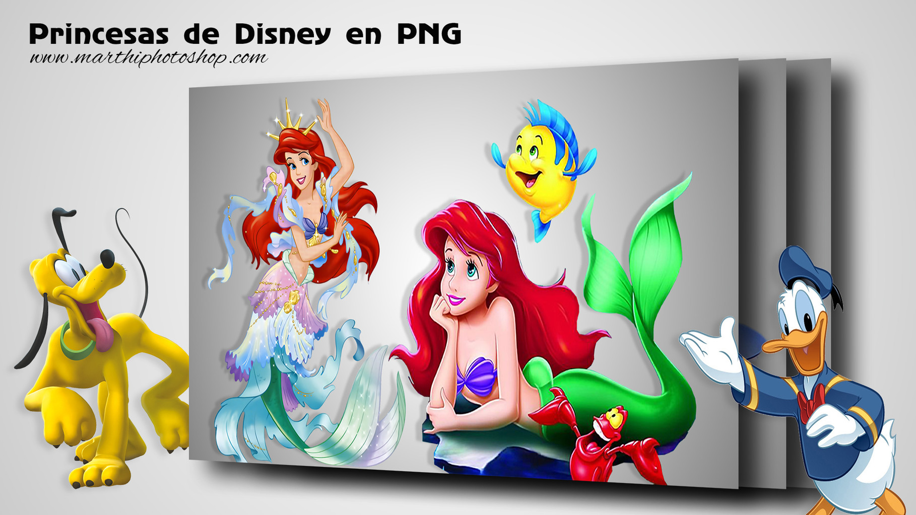 Princesas de Disney para tus diseños - Arte con Photoshop