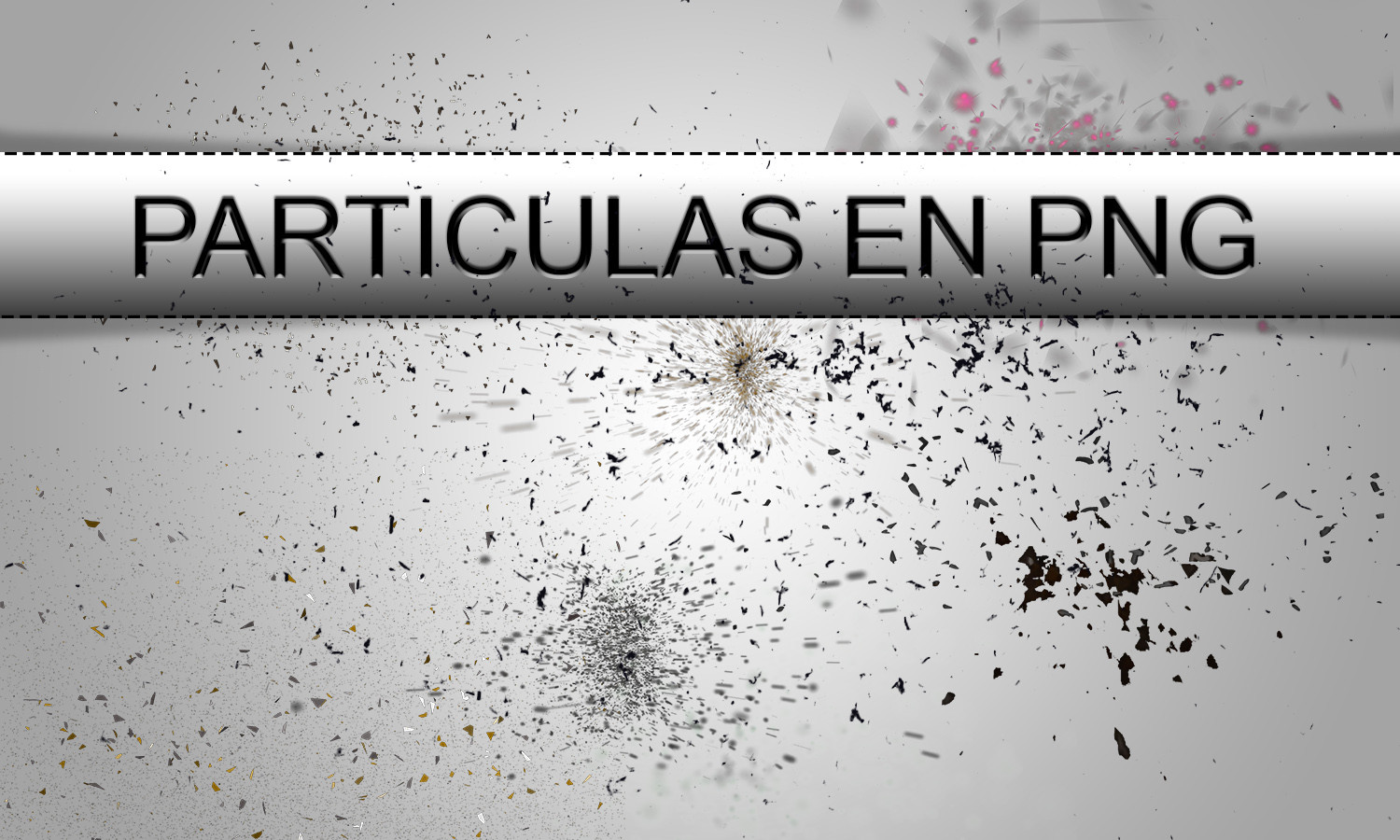 Partículas en PNG - Arte con Photoshop