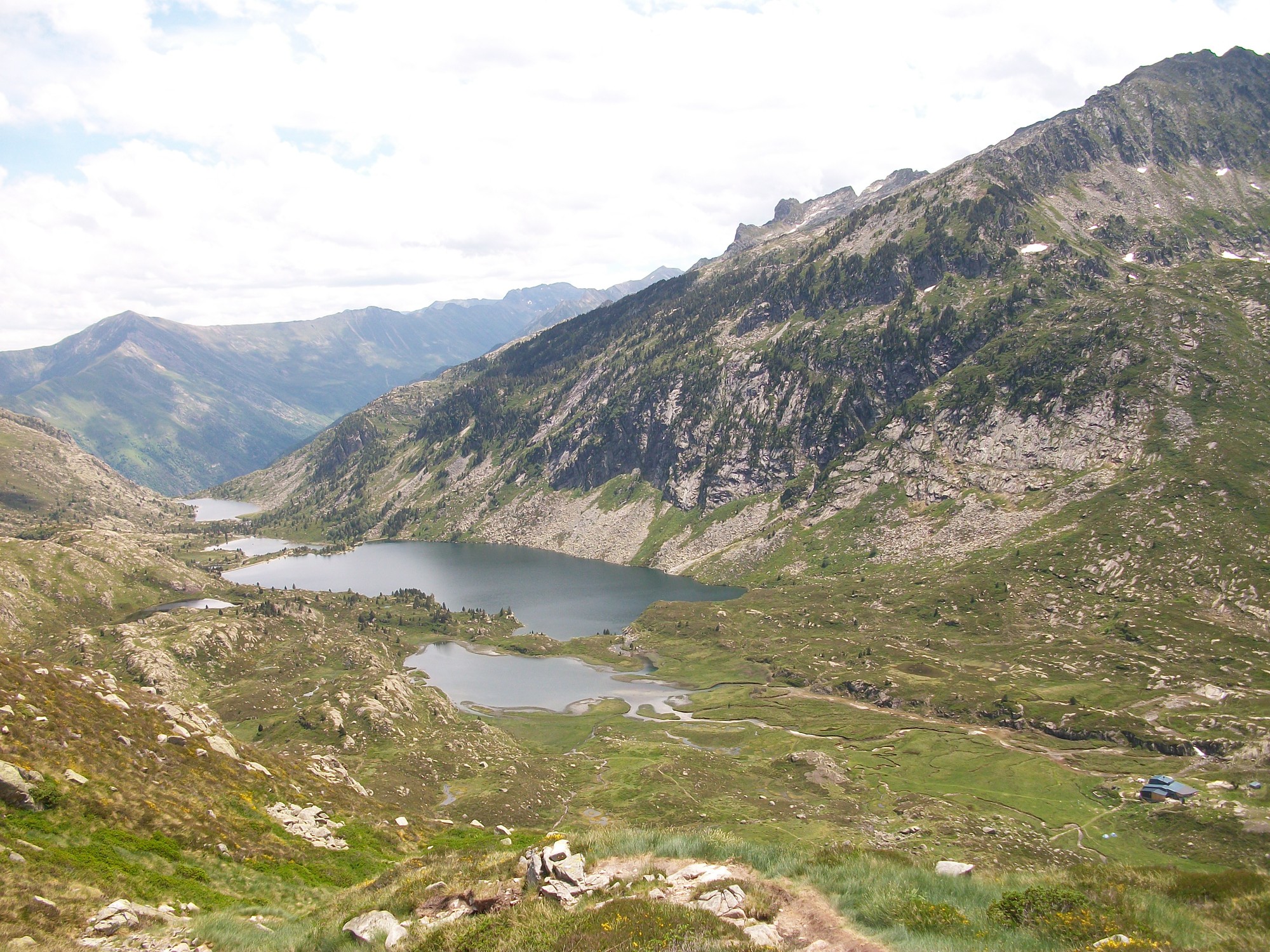 randonnée en ariège Laison Coumebière -Port de Lers par le Pic de ...