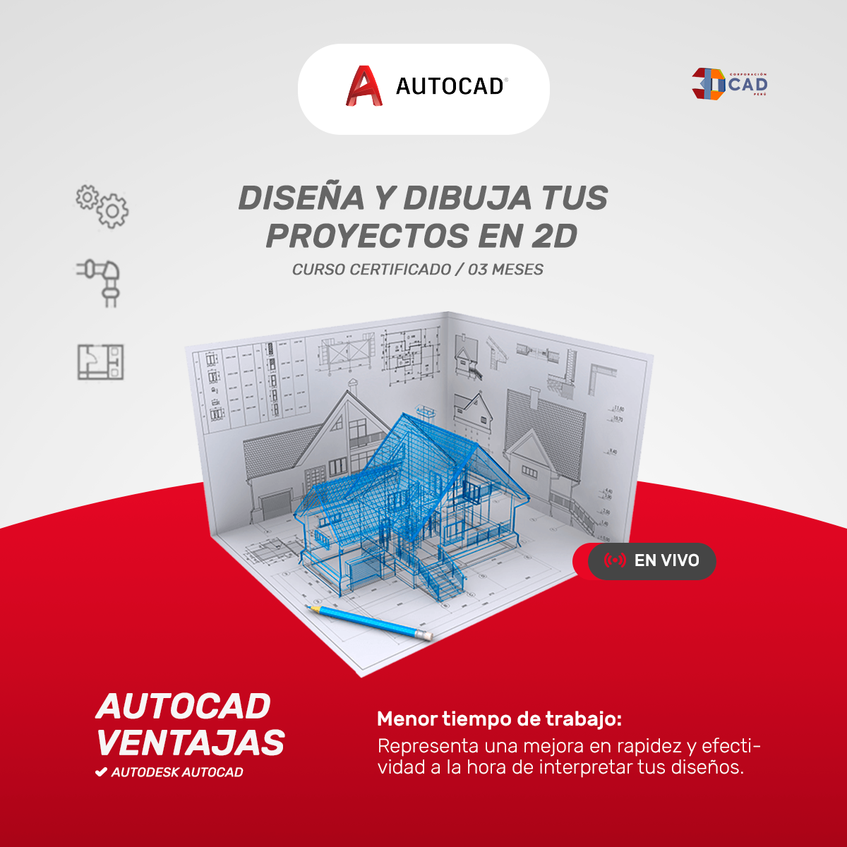 Curso AutoCad - 3D CAD PERU