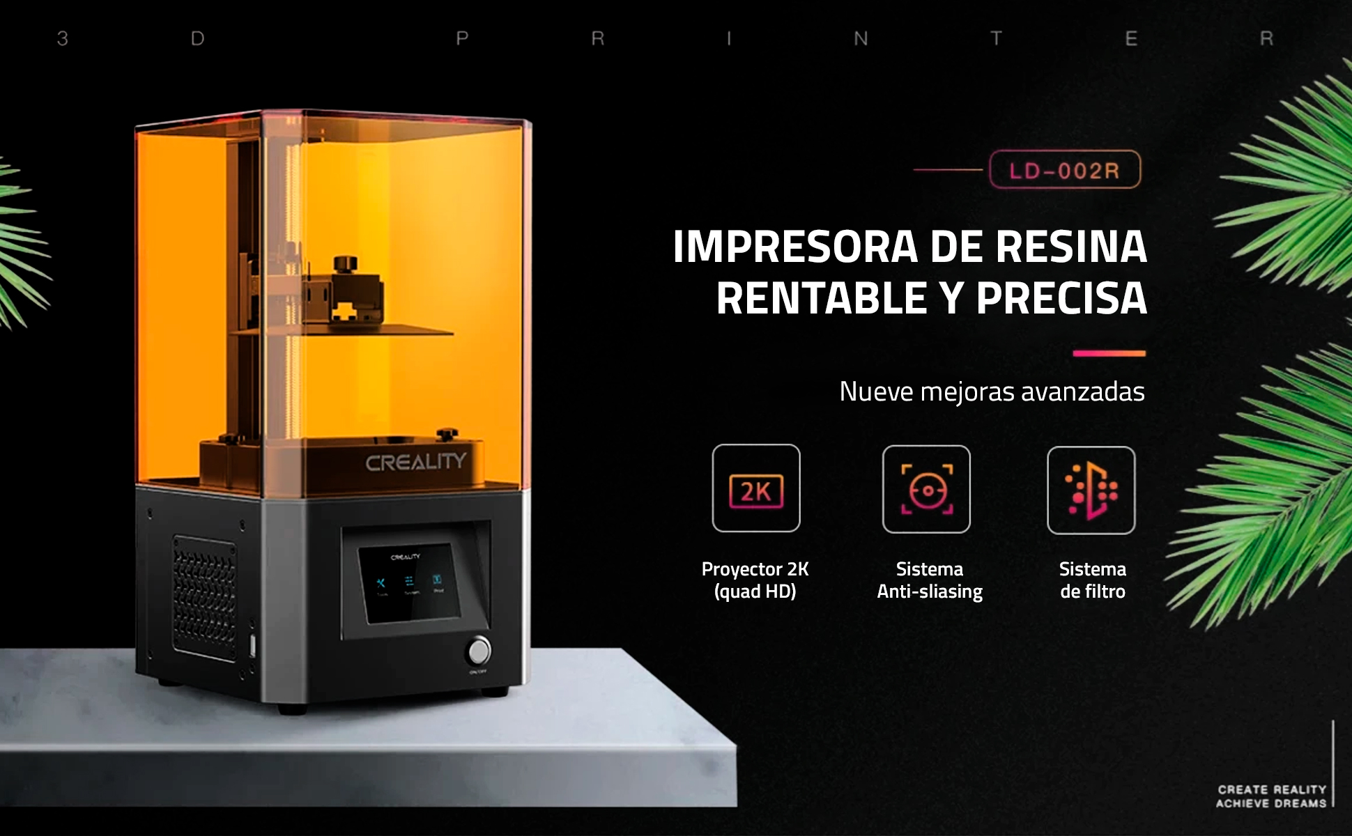 Creality LD002R - 3D CAD PERU