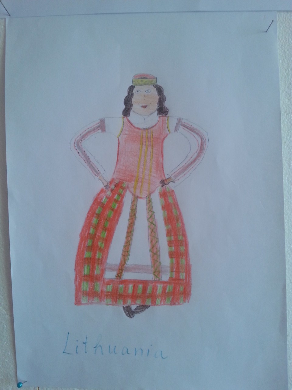 Drawing traditional costumes in Turkey - lerbish