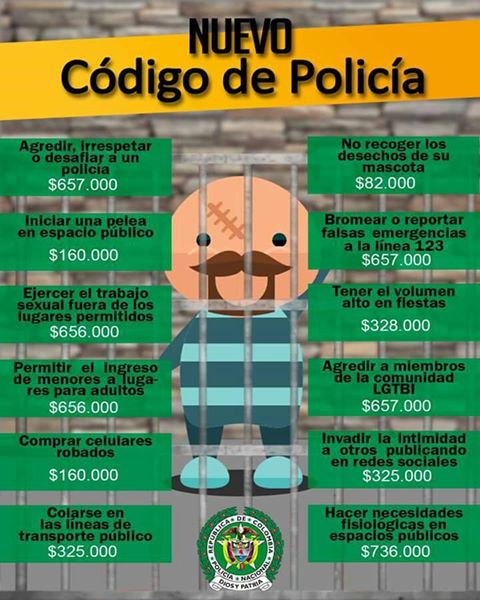 SIGAMOS CONOCIENDO EL NUEVO CODIGO DE POLICÍA EN DESPIERTA CHARALÁ ...