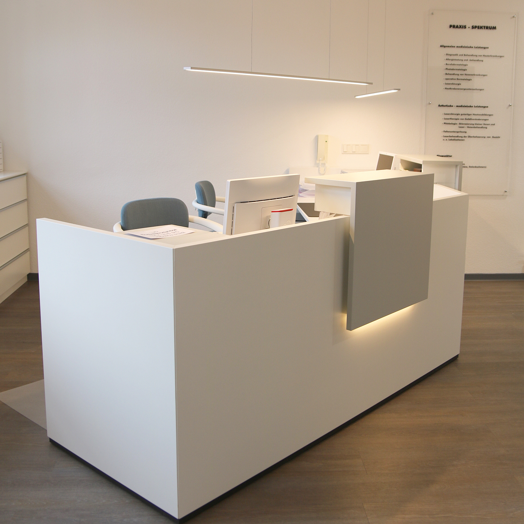 Mobilier d'accueil professionnel - Bureau Moderne