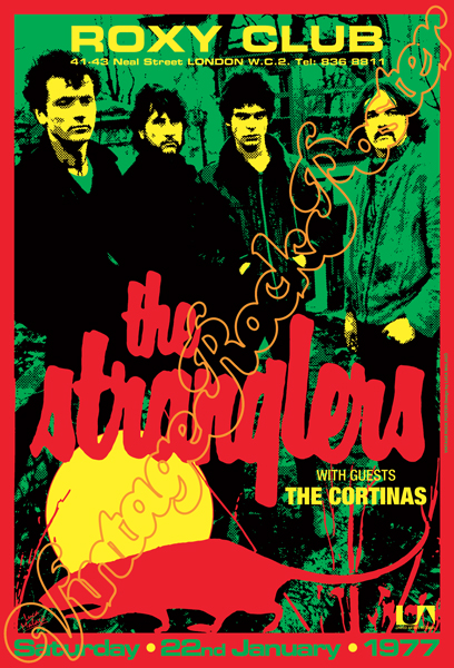 the STRANGLERS - Benvenuti su vintagerockposter!