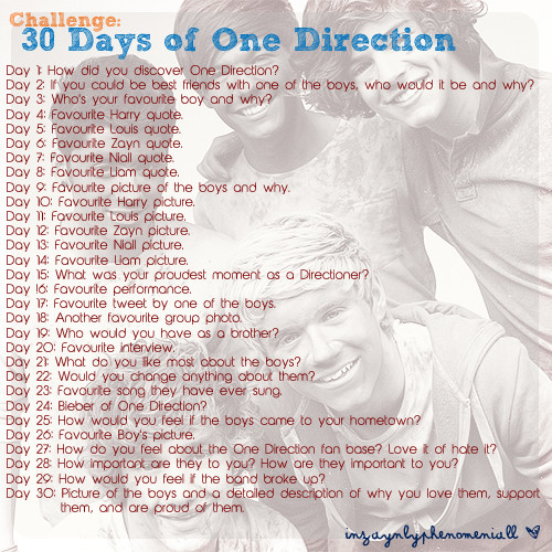 Challenge - Day 7 - 1dblogandmore :)