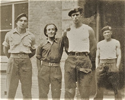 DERRIEN Marcel (1921-1978) FNFL 1er Bataillon de Fusiliers Marins et ...