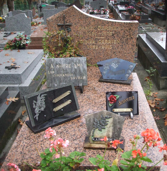 DERRIEN Marcel (1921-1978) FNFL 1er Bataillon de Fusiliers Marins et ...