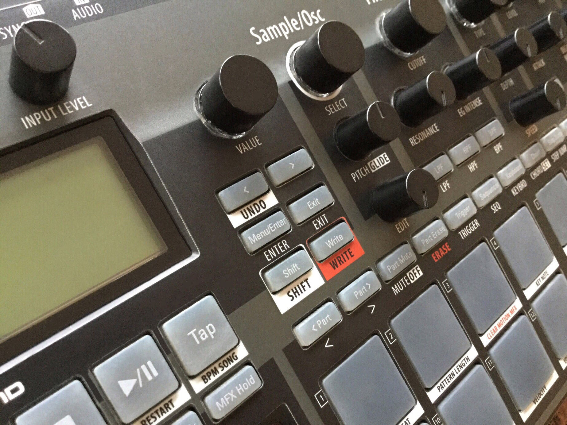 Korg Electribe 2 Sampler Black, Instrument Overlay - mxpand • Overlays ...