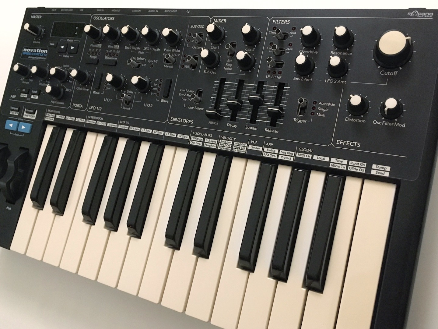 Novation Bass Station 2 (Classic) - Instrument Overlay - mxpand ...