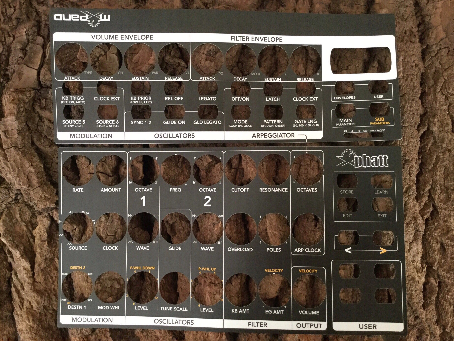 Moog Little Phatty / Slim Phatty, Controller Overlay - mxpand ...