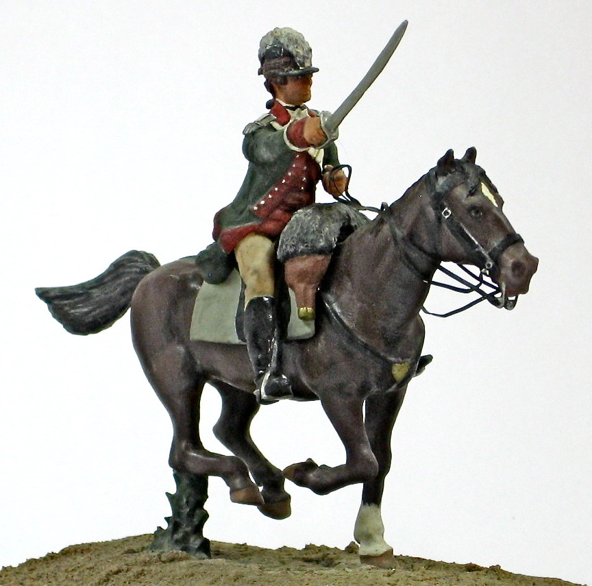 Series 74 4th Continental Dragoons (Moylan's) 1779 - Imrie / Risley Miniatures