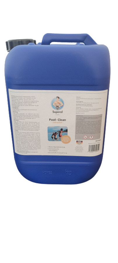 Superol Pool-Clean Saltwater, 10 liter - Superol - Reinigungsprodukte ...