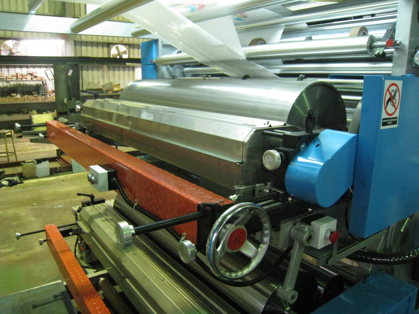 4 Colors Flexographic In Line 1500mm Width Stack type - Flexo printer ...