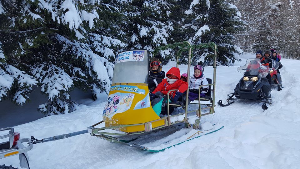 ESCURSIONI - ESCURSIONI IN MOTOSLITTA ROCCARASO