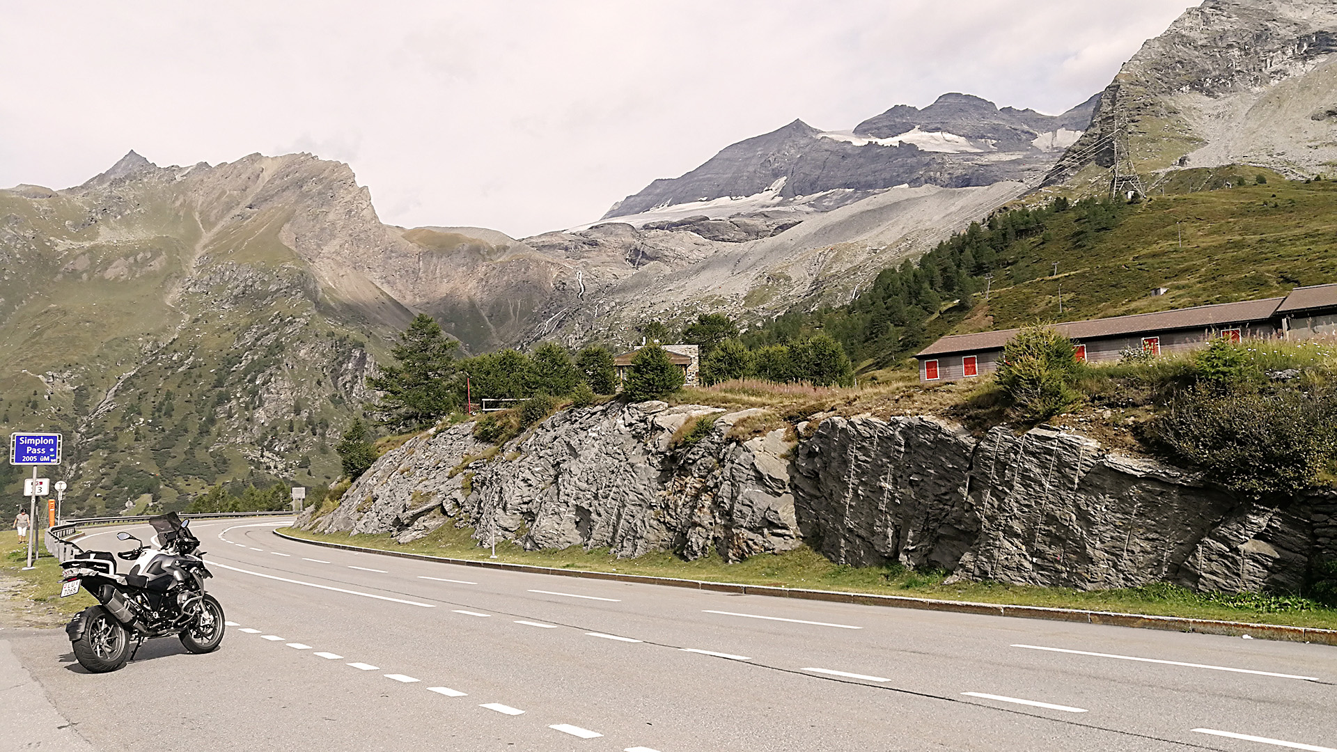 Simplon-Pass-Pass mit dem Motorrad und Auto - Pässe.Info